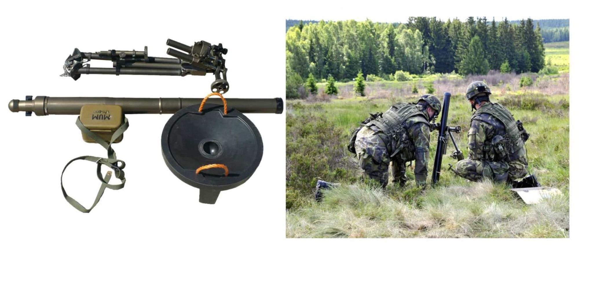 60 mm mortar ANTOS-LR | VTÚ s.p.